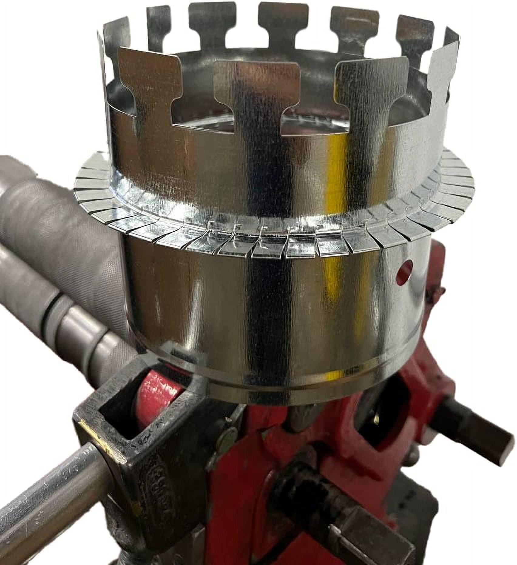 F&L Sheet Metal Ductboard Take Off Start Collar – Heavy-Duty Galvanized ...