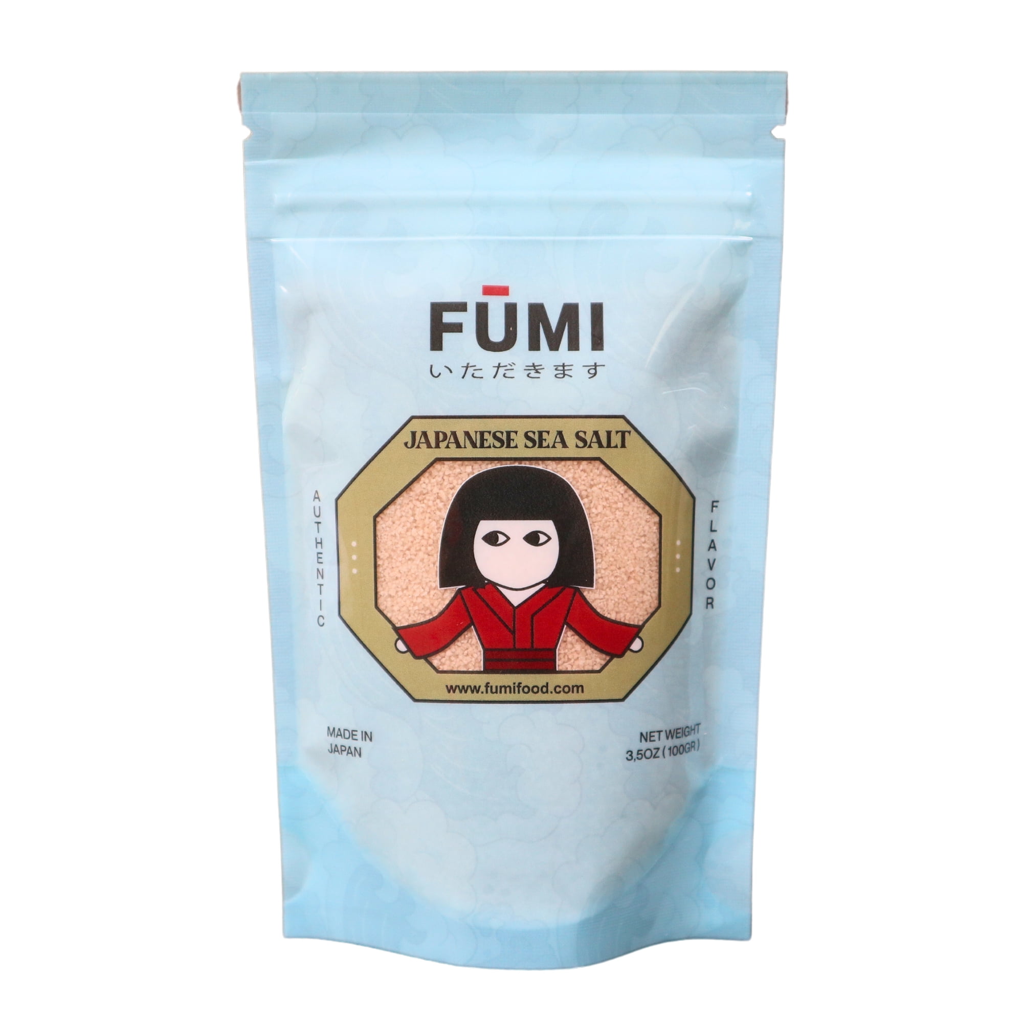 FMI Japanese Sea Salt, Handcrafted Gourmet, Mineral Rich, 3.53 oz ...