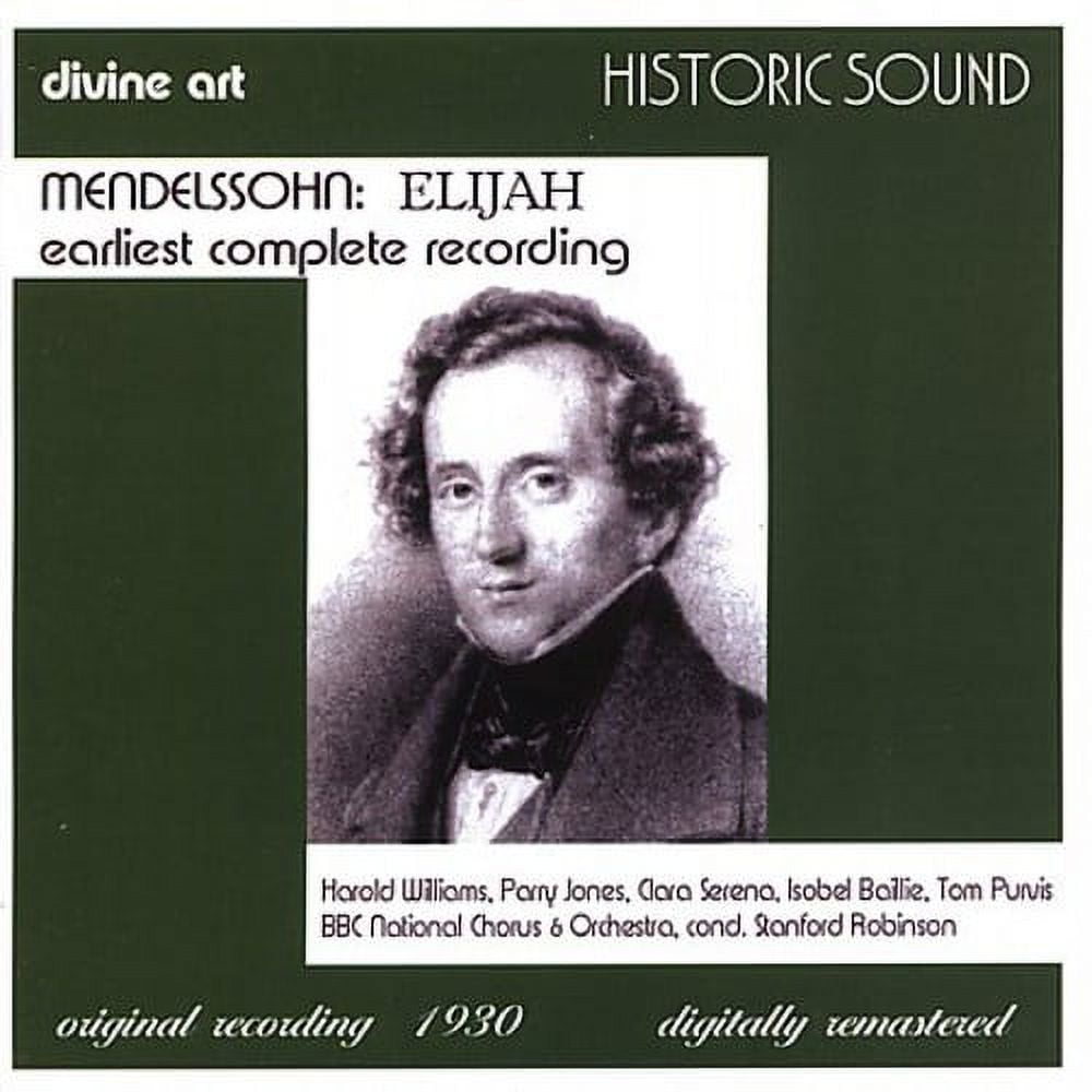 F. Mendelssohn - Elijah - Music & Performance - CD - Walmart.com