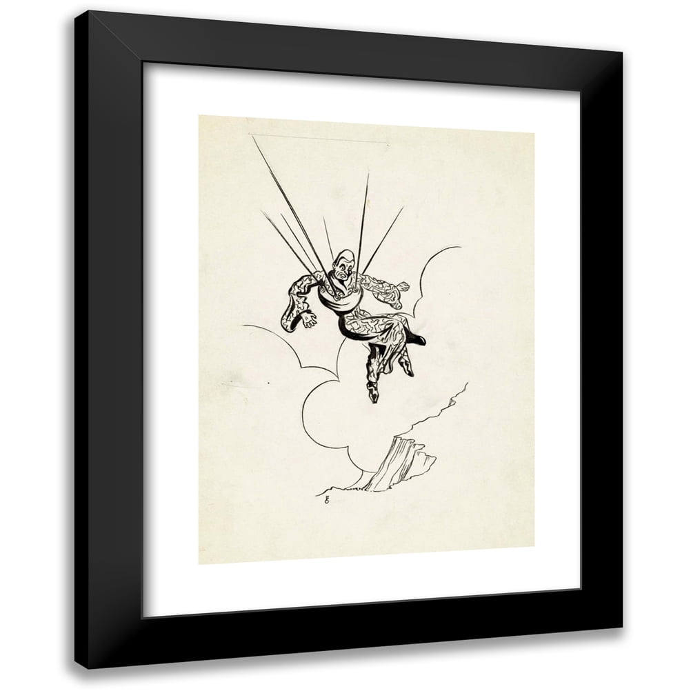 F. Ockerse 19x24 Black Modern Framed Museum Art Print Titled - Floating ...