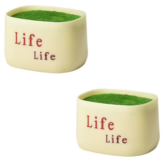 F Plastic Flower Pot Round Thickened Planter With Drainage Holes ...