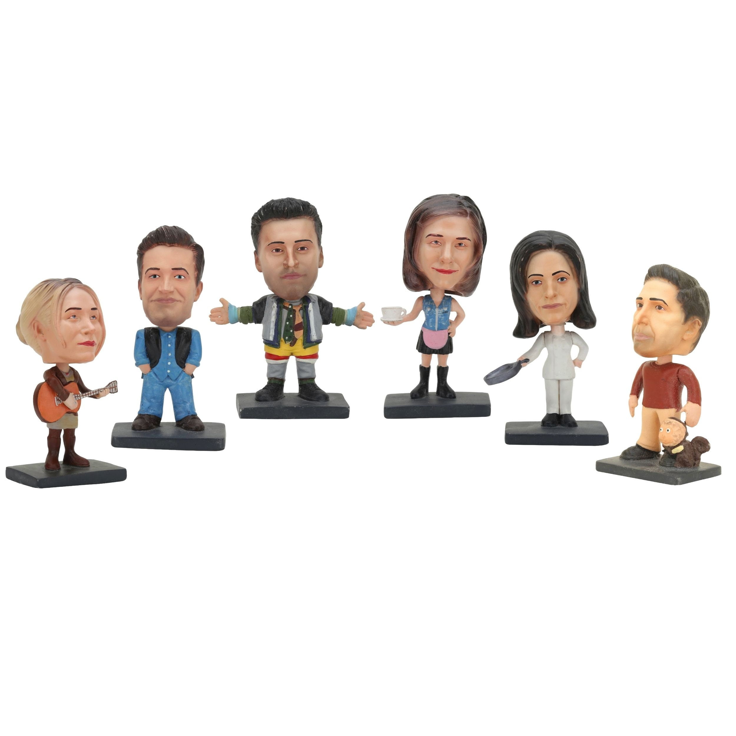 F.R.I.E.N.D.S.Bobblehead (All 6 Combo) | 10 cms | Resin | Action Figure ...