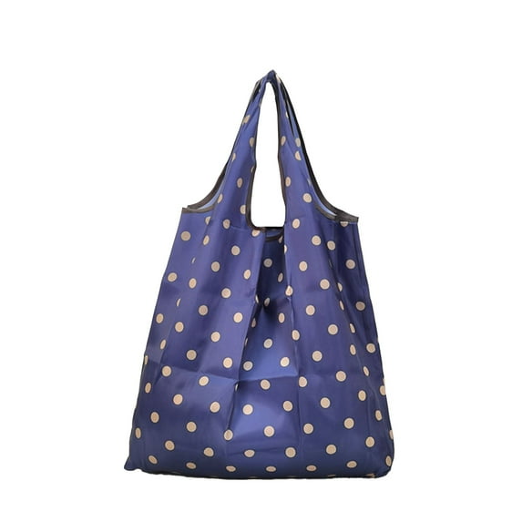 F Reusable Shopping Bag Foldable Waterproof Nylon Tote Bag With Hidden ...