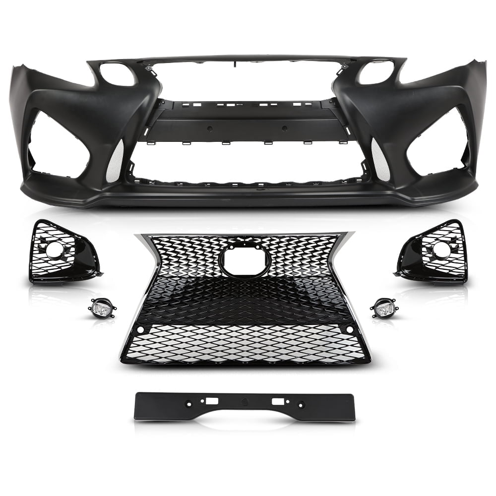 F Style Front Bumper Fog lights Fit For Lexus GS GS300 GS350 to 16+ GS ...