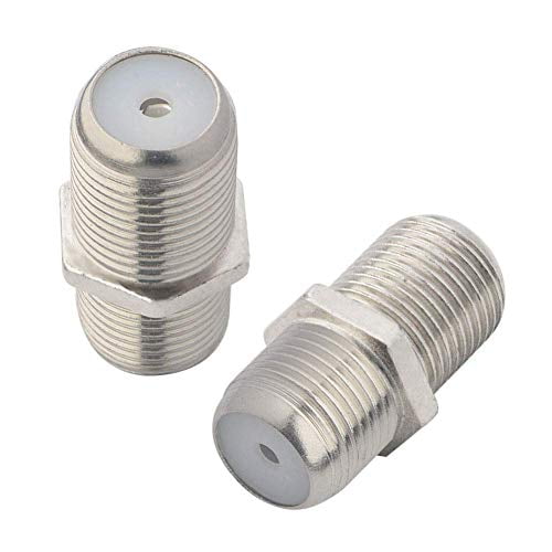 F-Type Coaxial Cable Connector RG6 Adapter F Female to F Female Antenna ...