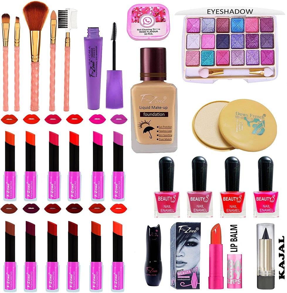 F Zone All in one Makeup kit For Beautiful Women Gilrs KST63 - Walmart.com