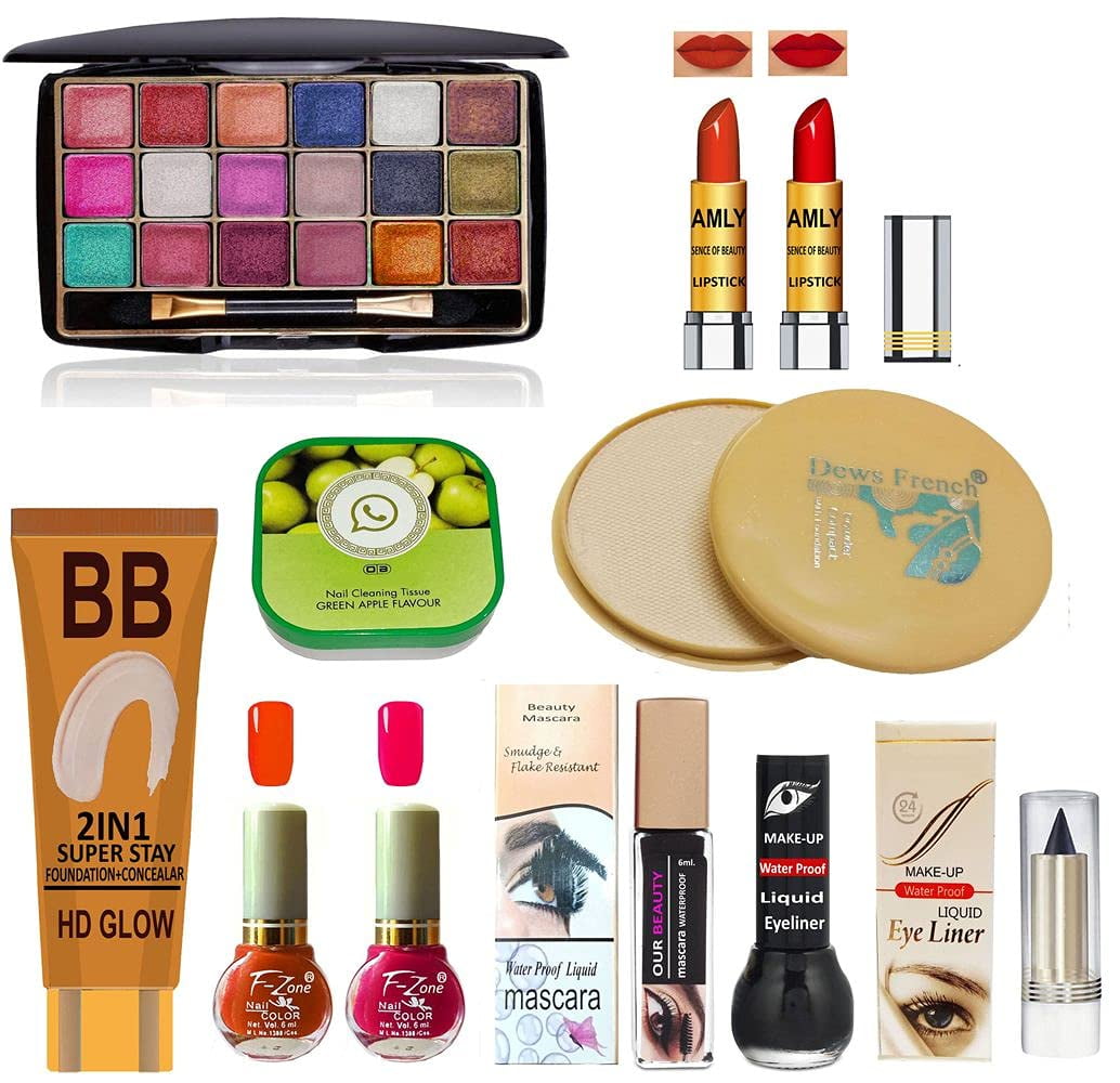 F Zone Bridal Makeup Kit of 11 Items Vk01 - Walmart.com