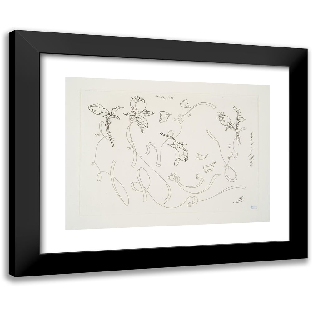 Félix Bracquemond 18x14 Black Modern Framed Museum Art Print Titled ...