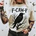 F-w-F, Funny Raven Design, Gothic Crow Art, Halloween Humor, Nature ...