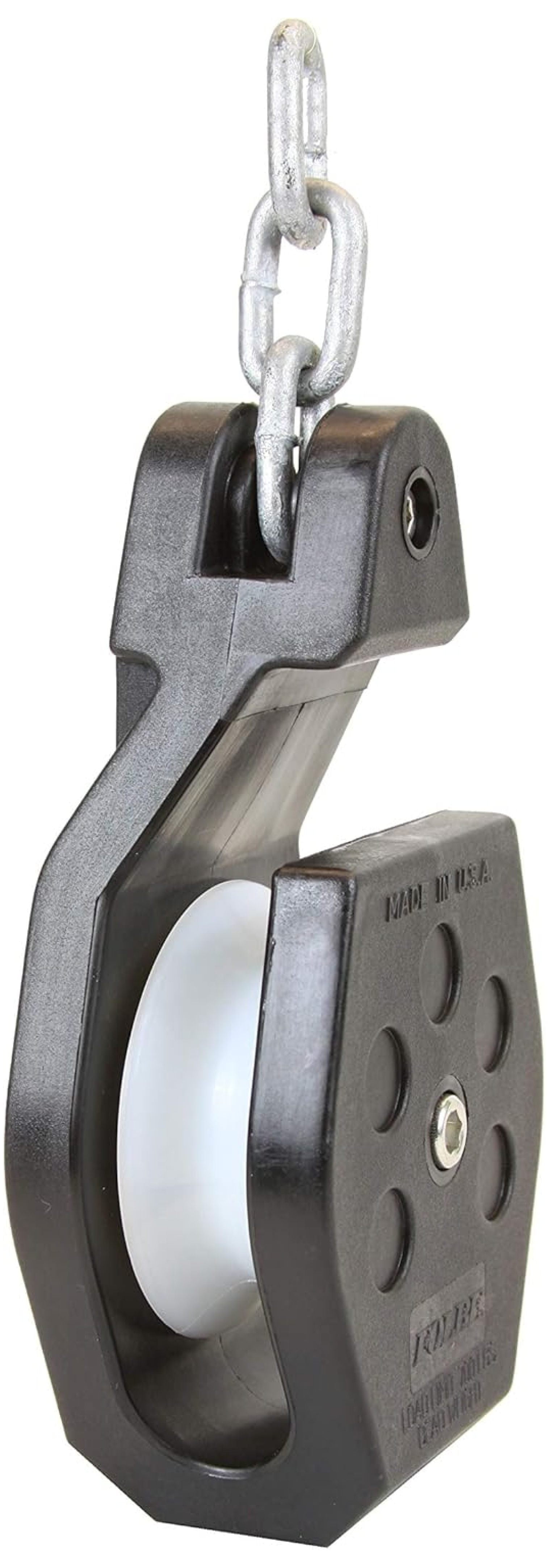 F008 - Open Block Crab Pot Pulley with Chain - Walmart.com