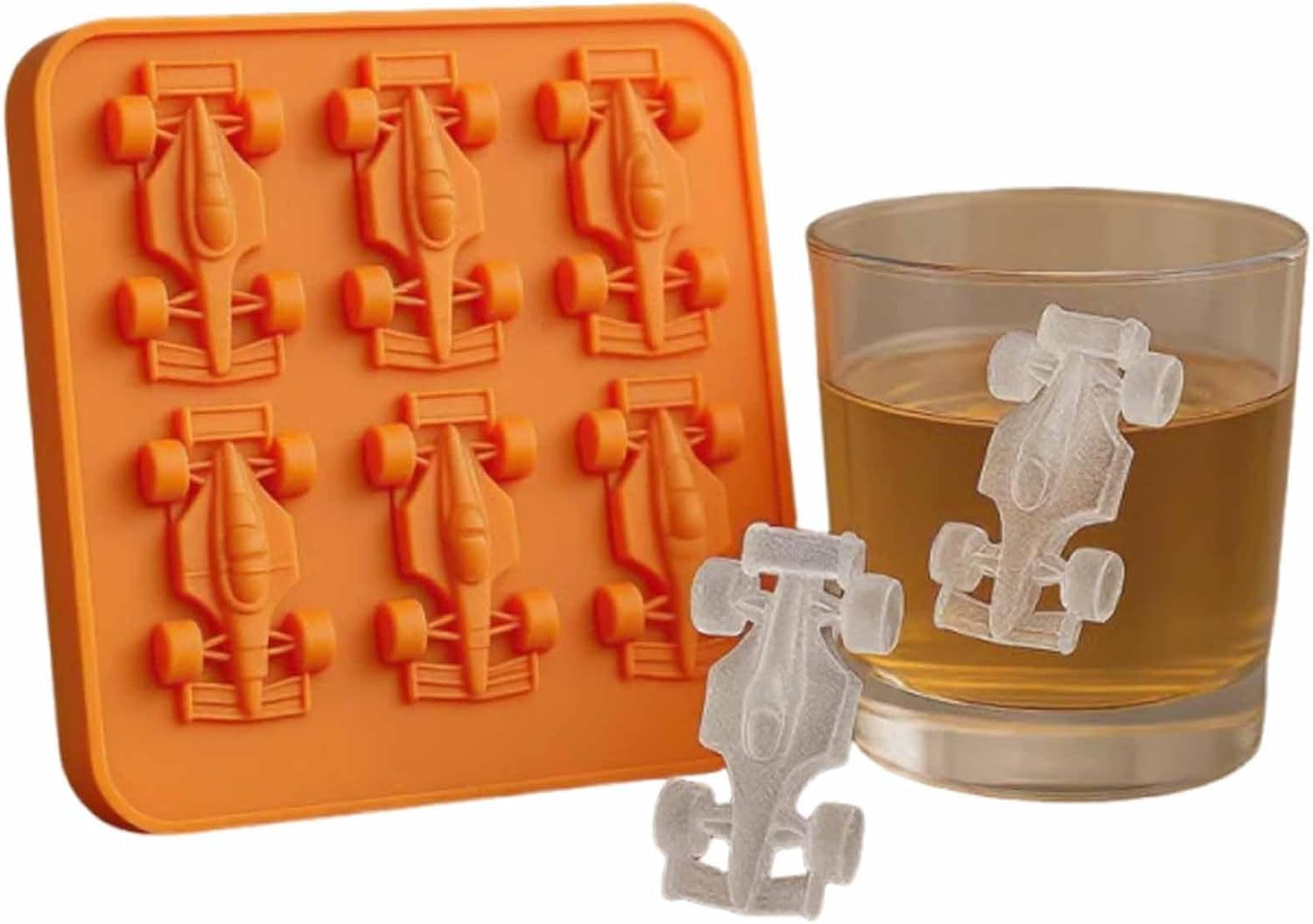 F1 Ice Mold, Formula Racing Car Ice Mold, Silicone Racing Car Jello ...