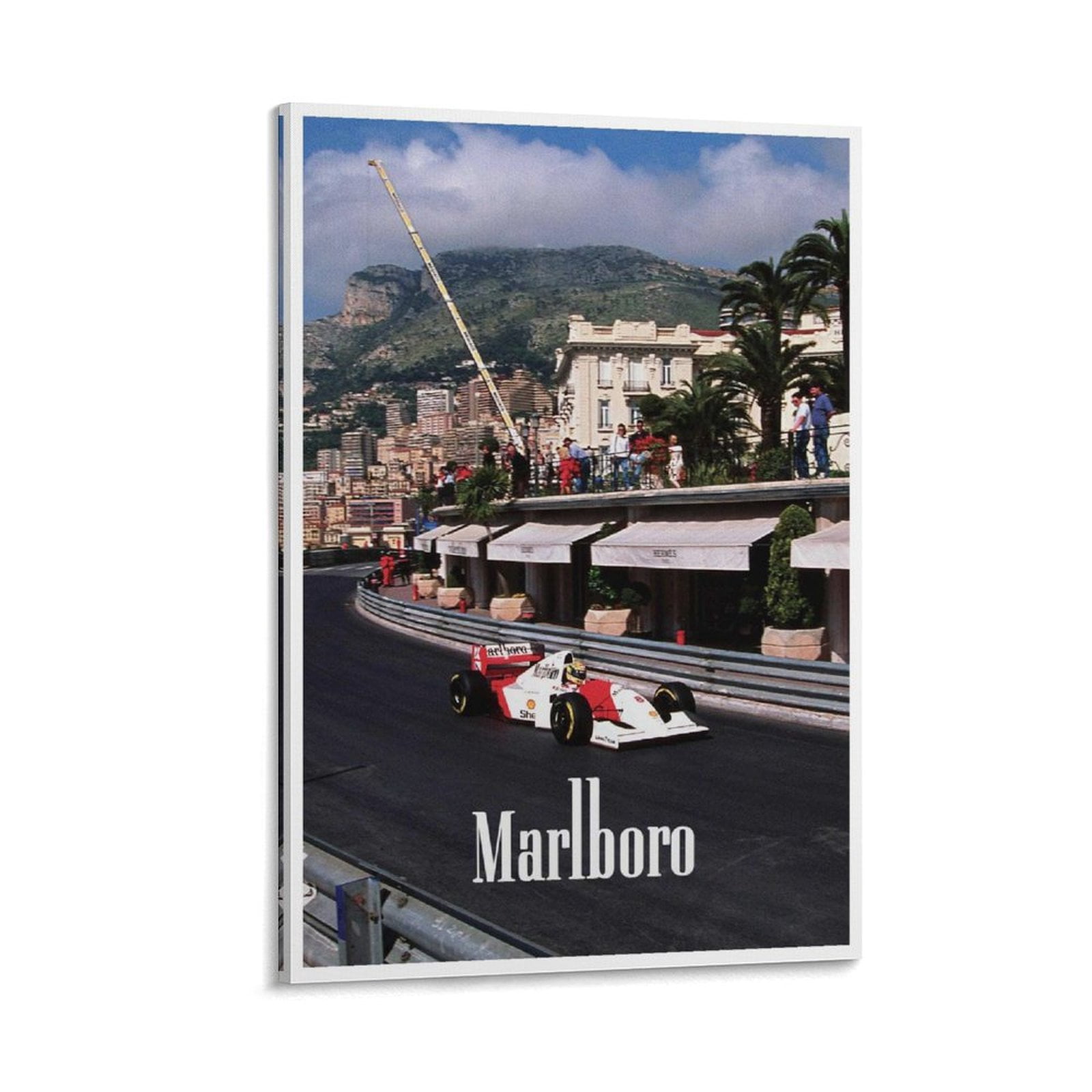 F1 Monaco Poster, Formula 1 Monte-Carlo Poster, Vintage F1 Poster (9 ...
