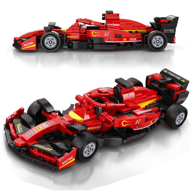 F1 RC Race Cars Building Sets MOC Car Building Blocks Cool Collectible ...