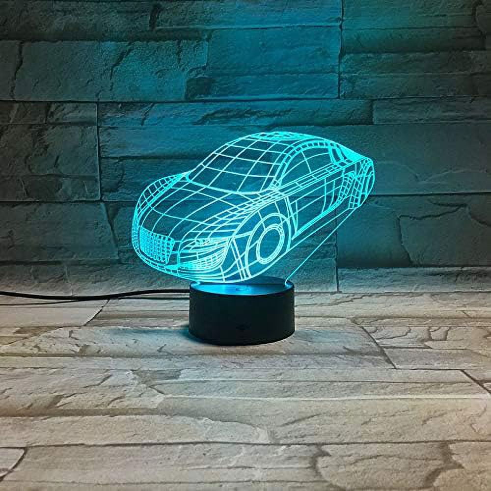 F1 Race Car Lamp, Lamp for Teen Boys Room, Valentines Gifts for Kids ...