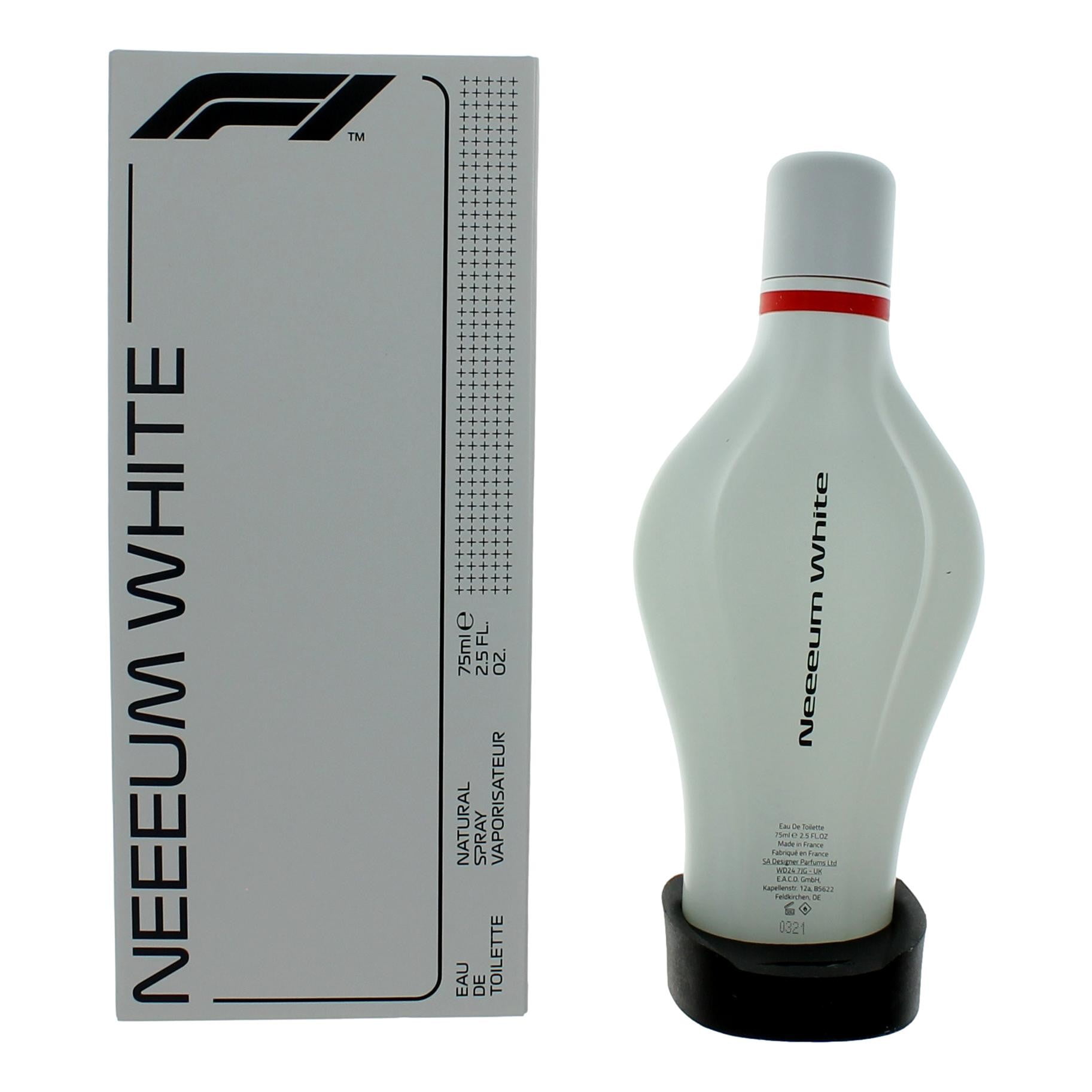 F1 Race Collection Neeeum White Eau de Toilette Unisex 2.5oz Spray ...