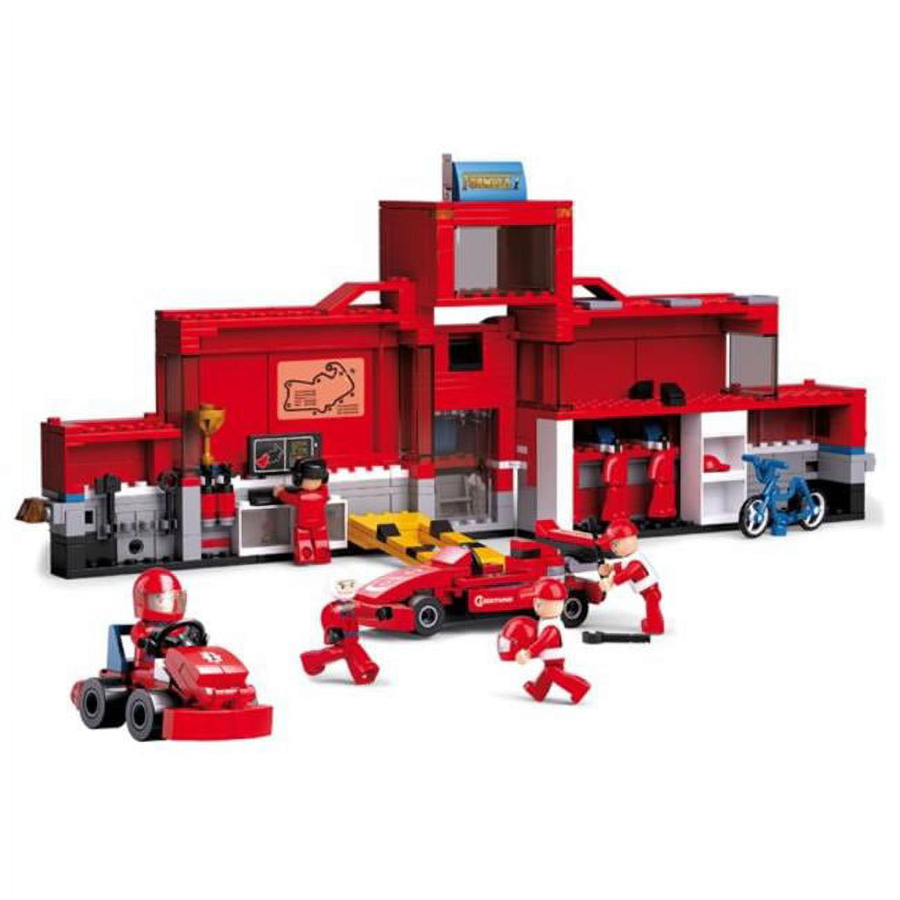 F1 Racing Car Station (557 PCS) - Walmart.com