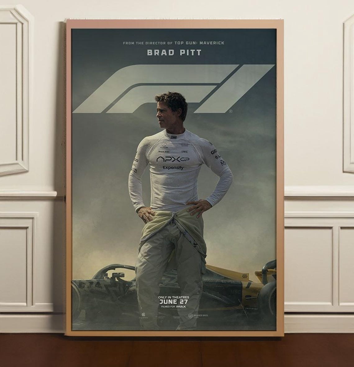F1 The Movie (2025) Movie Poster, Festive Atmosphere - Walmart.com