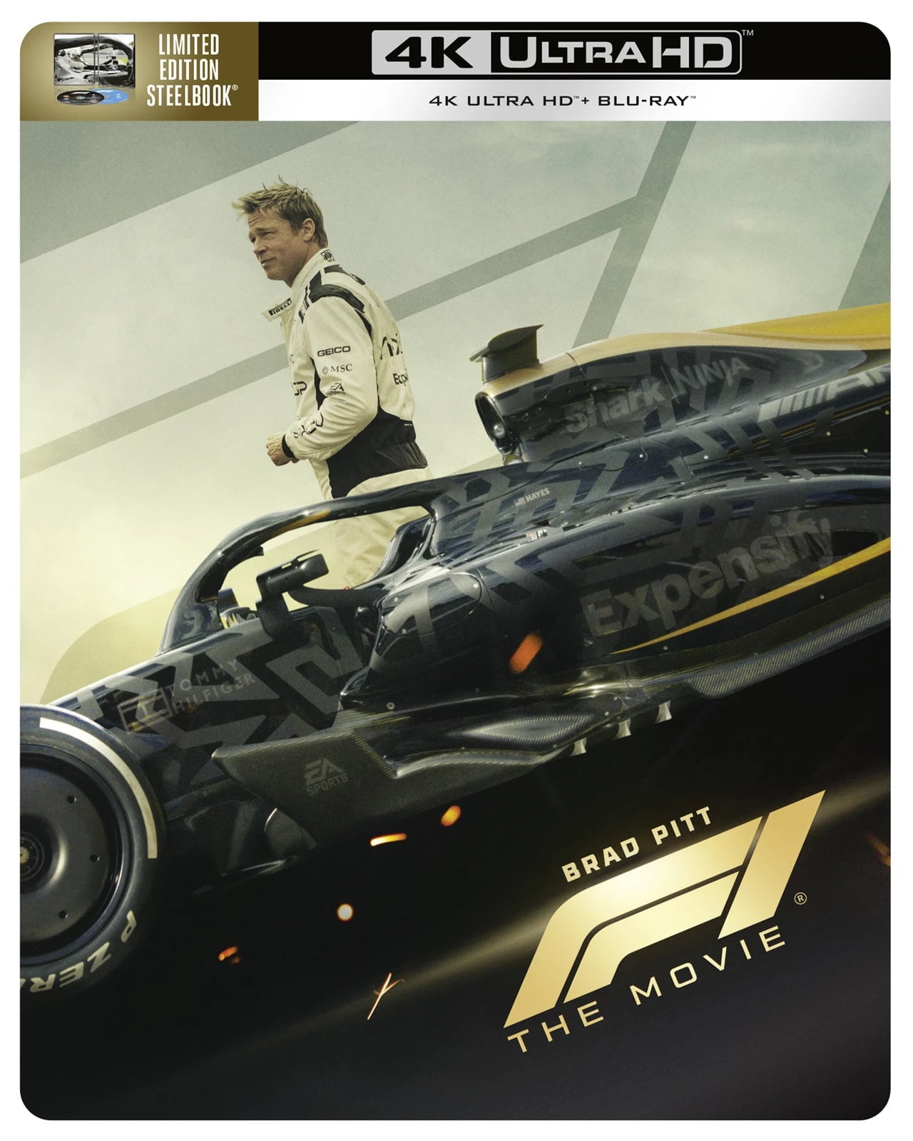 F1 - The Movie Steelbook (4K Ultra HD) Brad Pitt Callie Cooke Damson ...