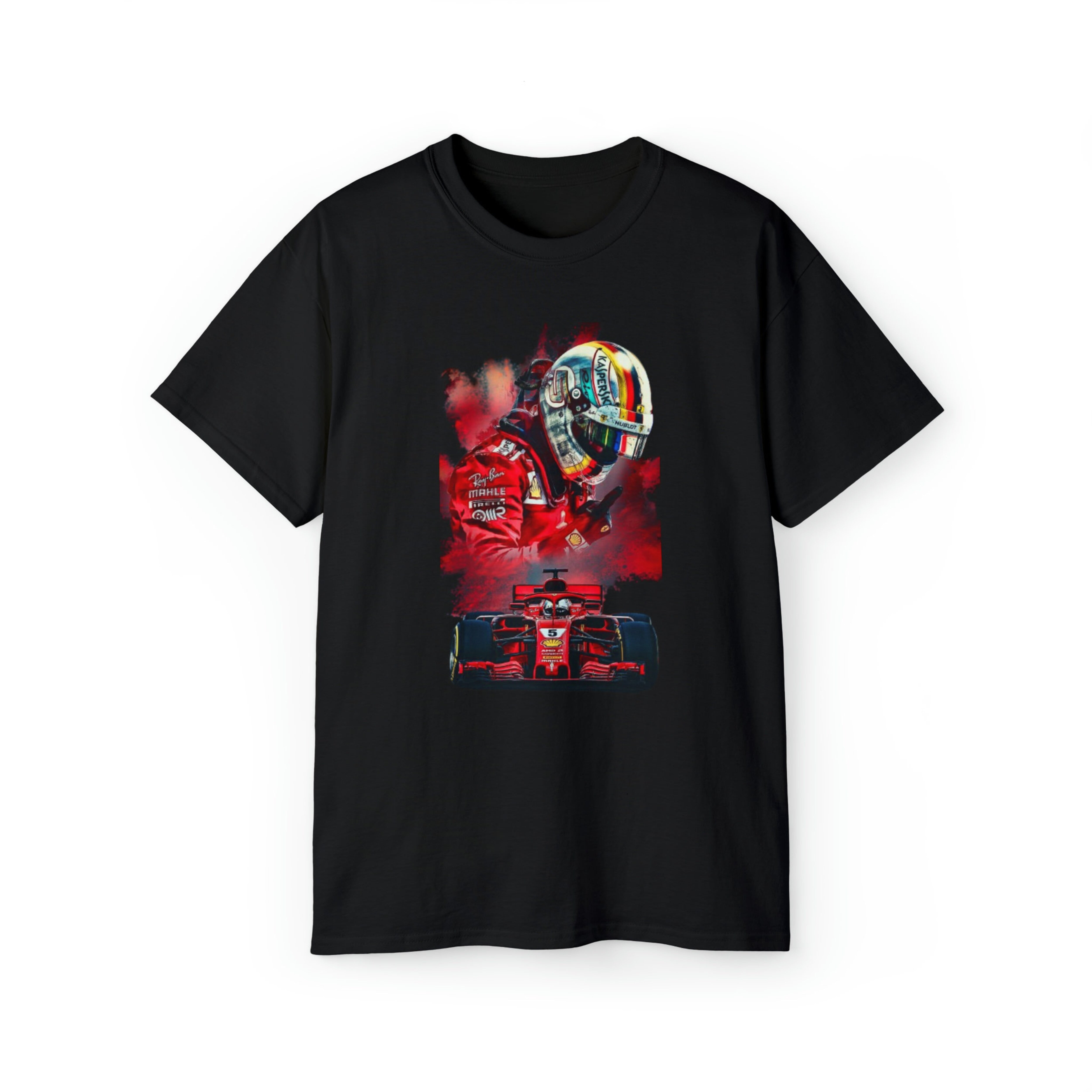F1 Vintage T-Shirt | Sebastian Vettel - Walmart.com