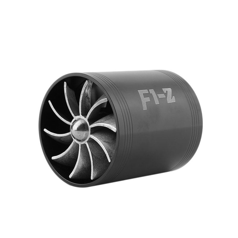 F1-z Car Modification Air Intake Turbine Turbo Gas Fuel Oil Saver Fan ...