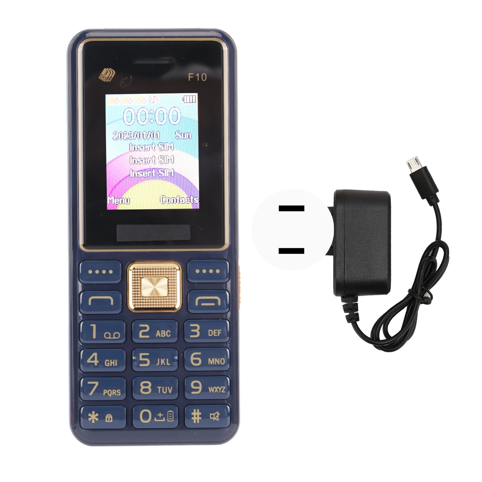 F10 Unlocked Cell Phone 1.8 Inch Screen 3600mAh Battery Large Button ...