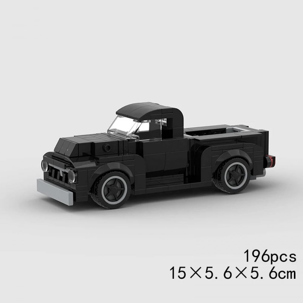MOC Off Road Car Building Blocks Pickup Truck Bricks Cross Country Jeep ...