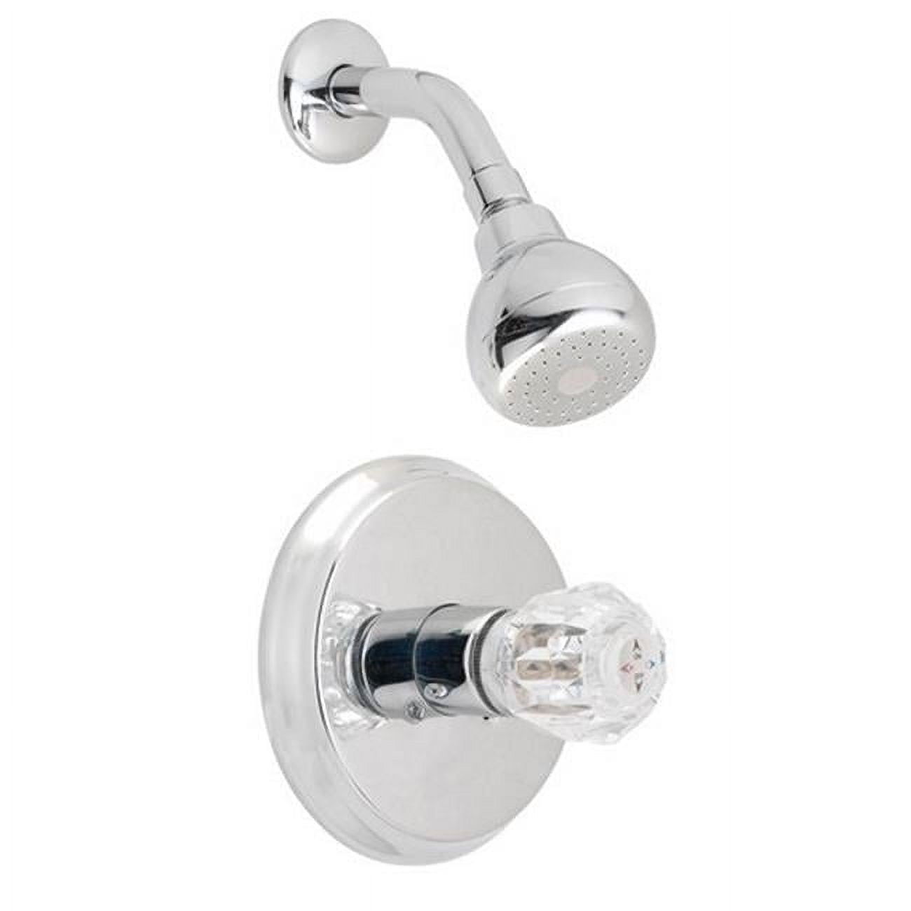 F1010207CP-ACA1 Single Handle Shower Faucet in Chrome - Walmart.com