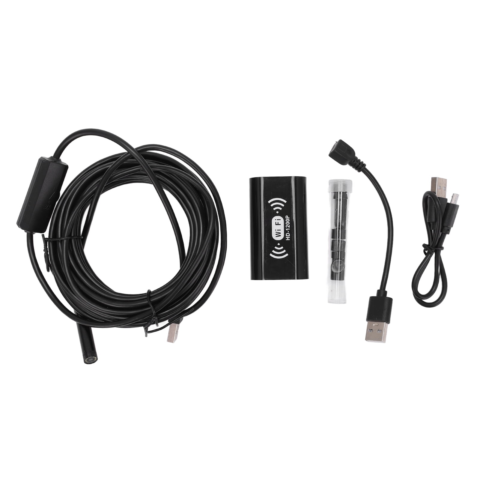 F130 8mm Wifi Endoscope Rigid Wire HD Waterproof Industrial Endoscope ...