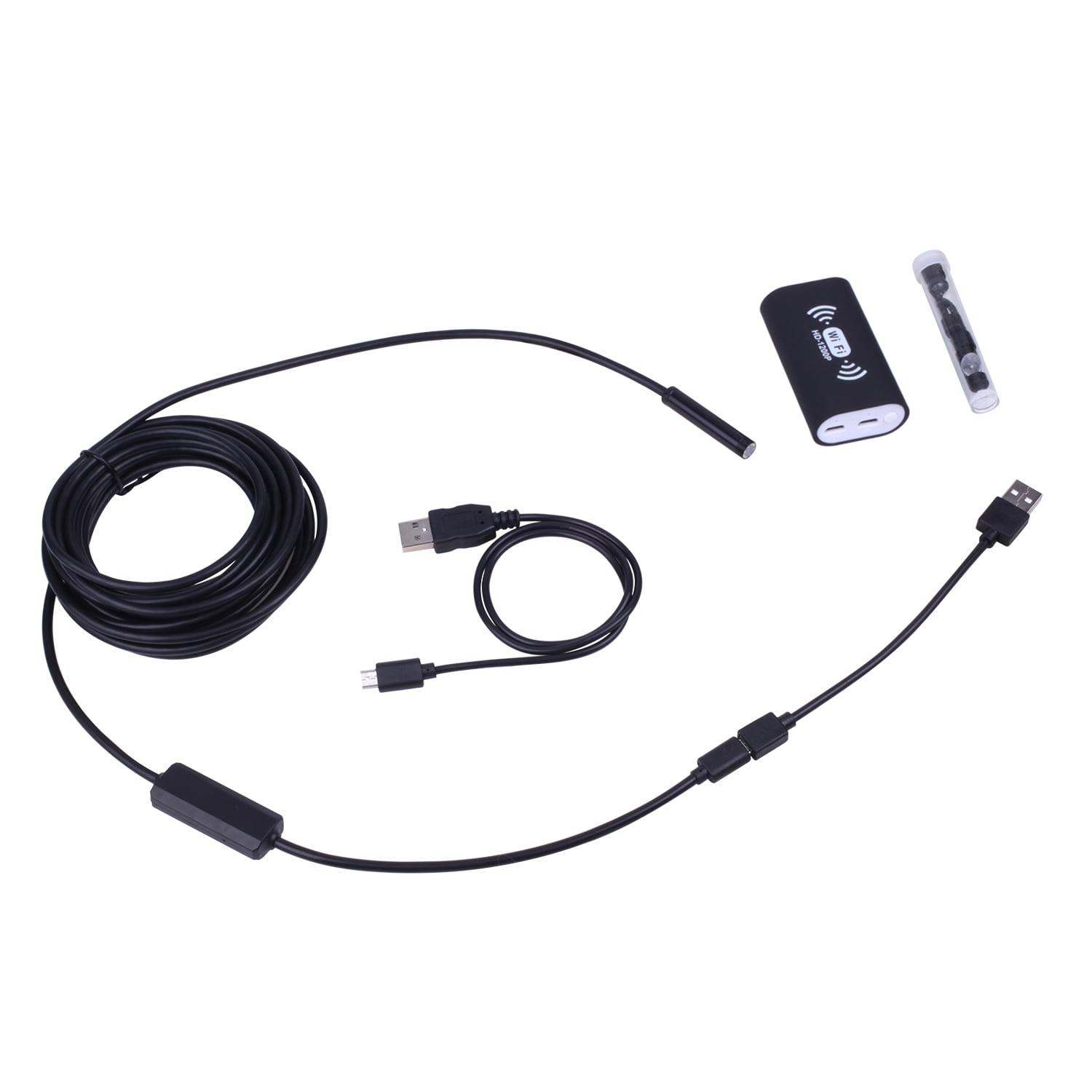 F130 8mm Wireless Endoscope Camera IP68 Waterproof WiFi Inspection 2 ...
