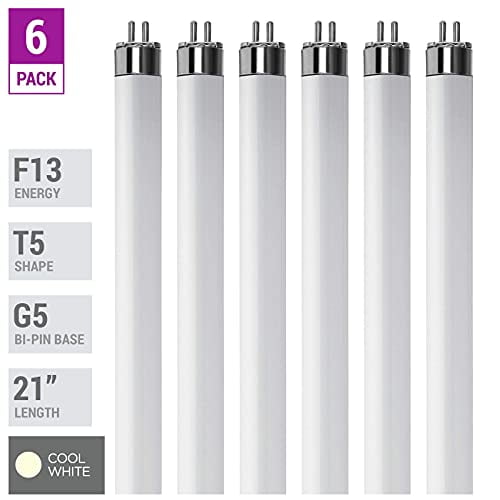 F13T5D – T5 21 Inch Under Counter Fluorescent Bulbs Bright White ...