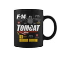 F14 Tomcat al Fighter Jet Diagram Graphic Coffee Mugs - Walmart.com