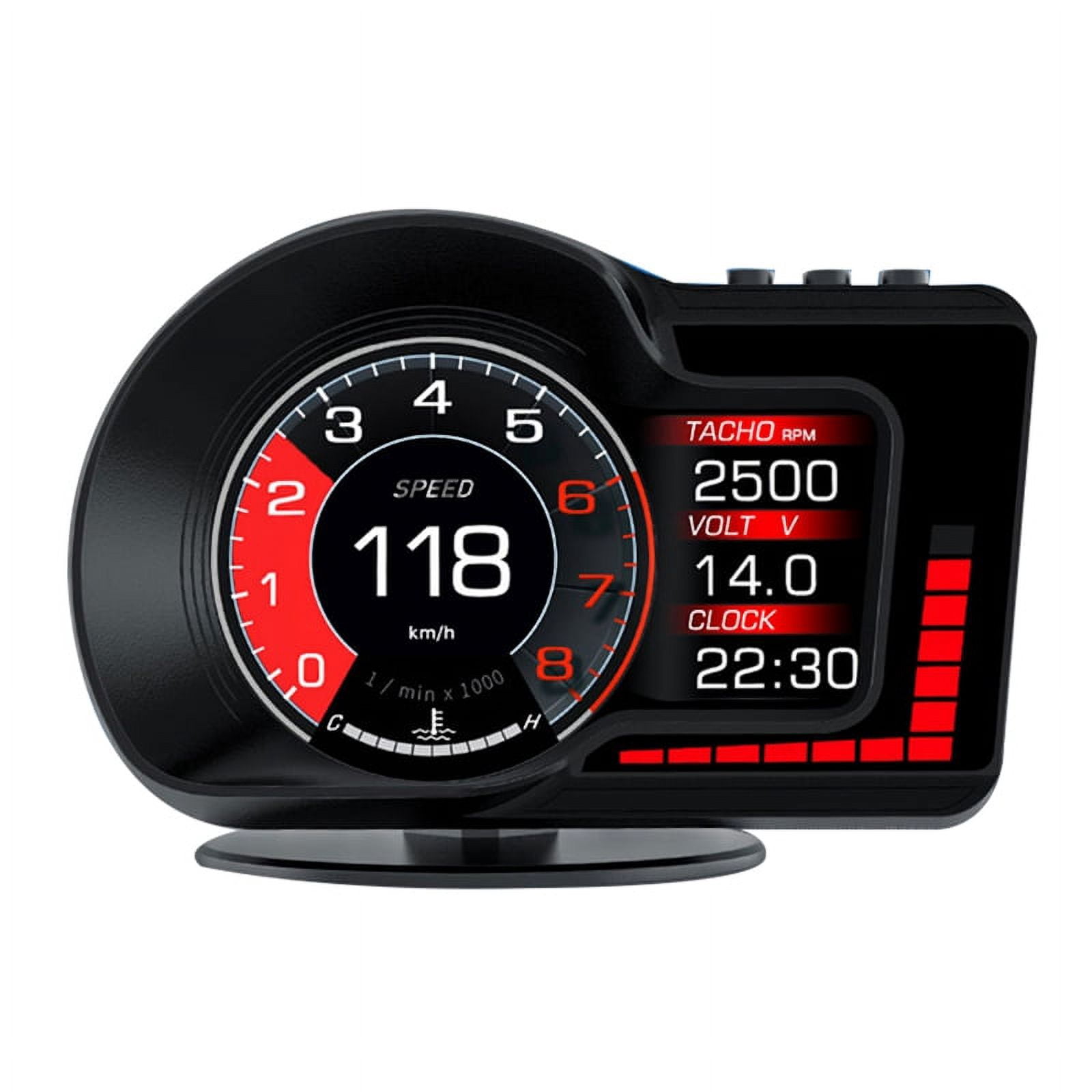 F15 Car Hud Heads Up Flat Screen Display Car Obd Lcd Inspection ...