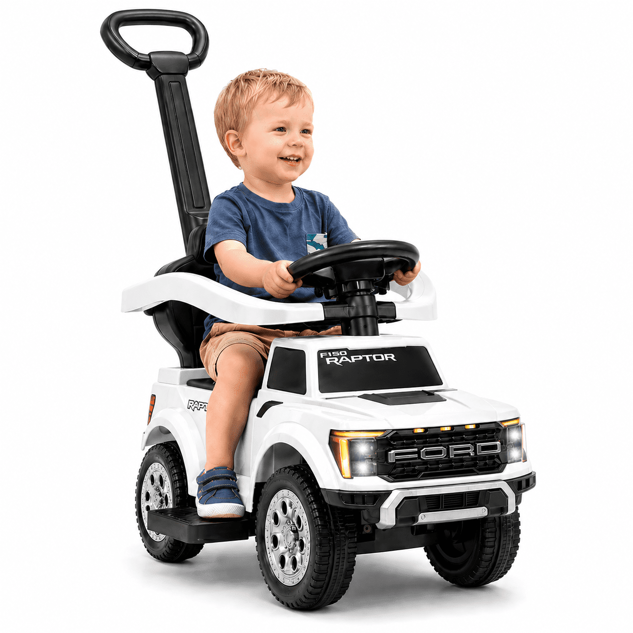 iYofe 3 in 1 Push Car for Toddler Ages 1-3, Ford F150 Stroller ...