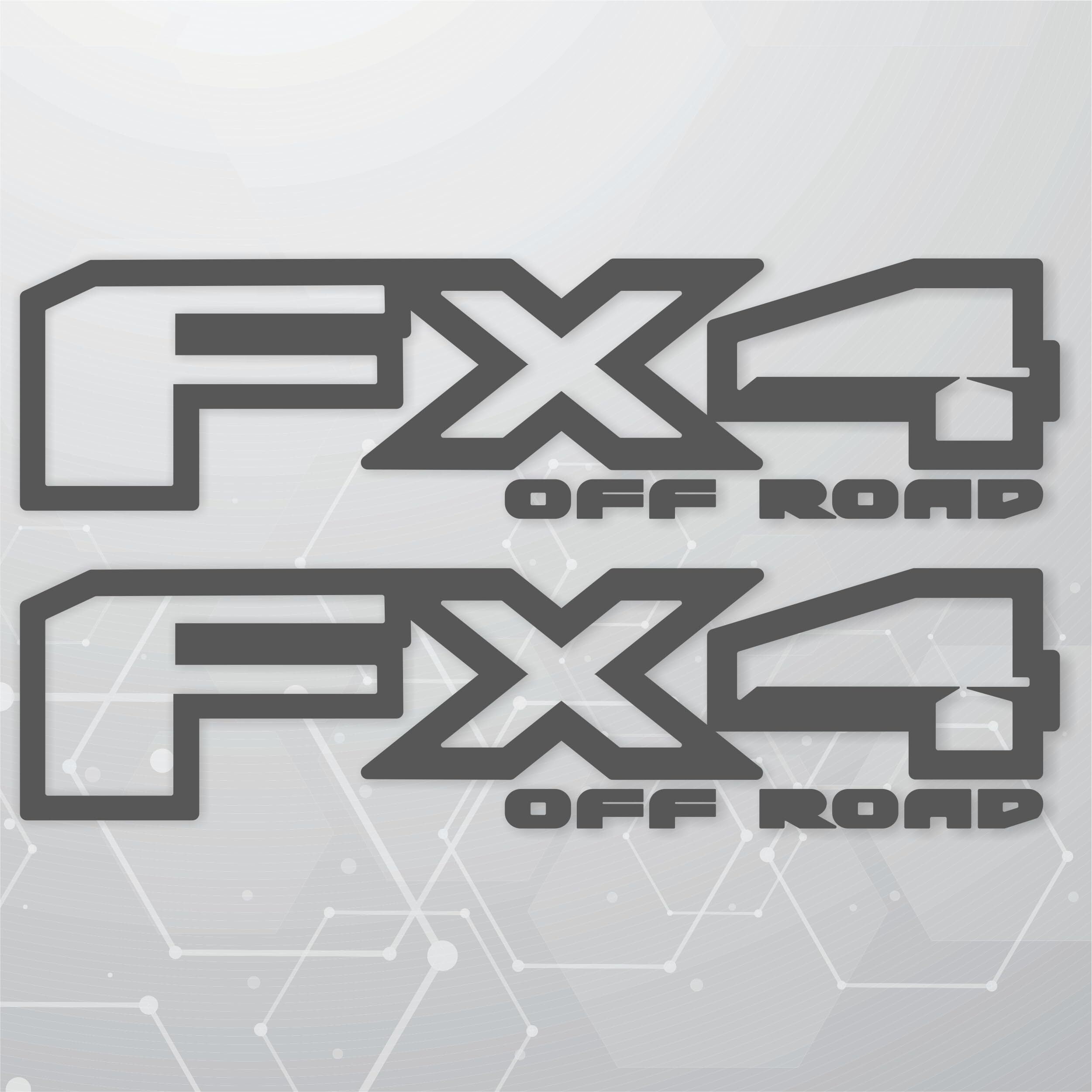 F150 Decal Sticker Set: FX4 Off Road Truck Bedside Replacement - Super ...