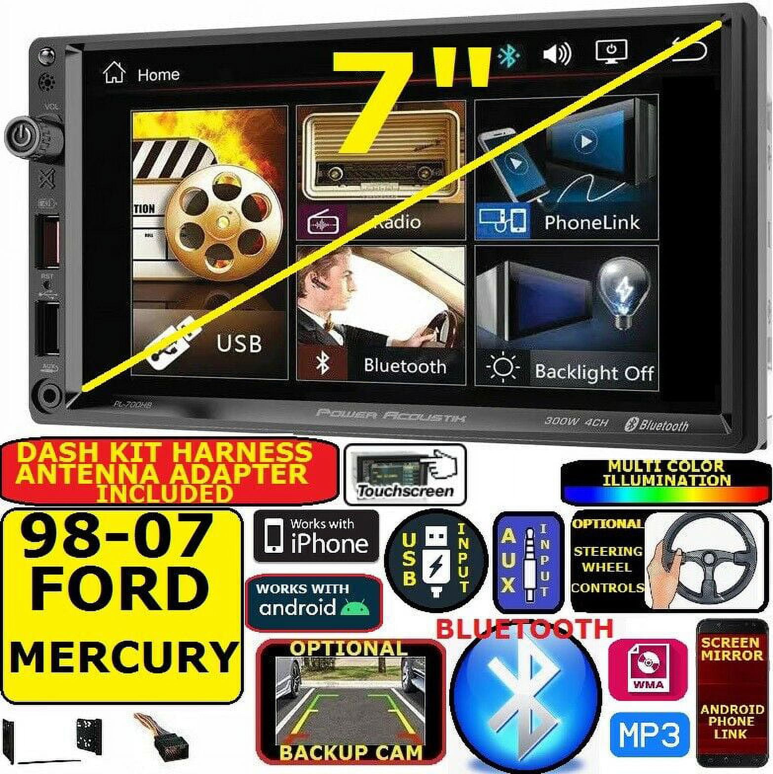 F150 NAVIGATOR EXPEDITION ECONOLINE VAN Car Stereo Radio Bluetooth ...