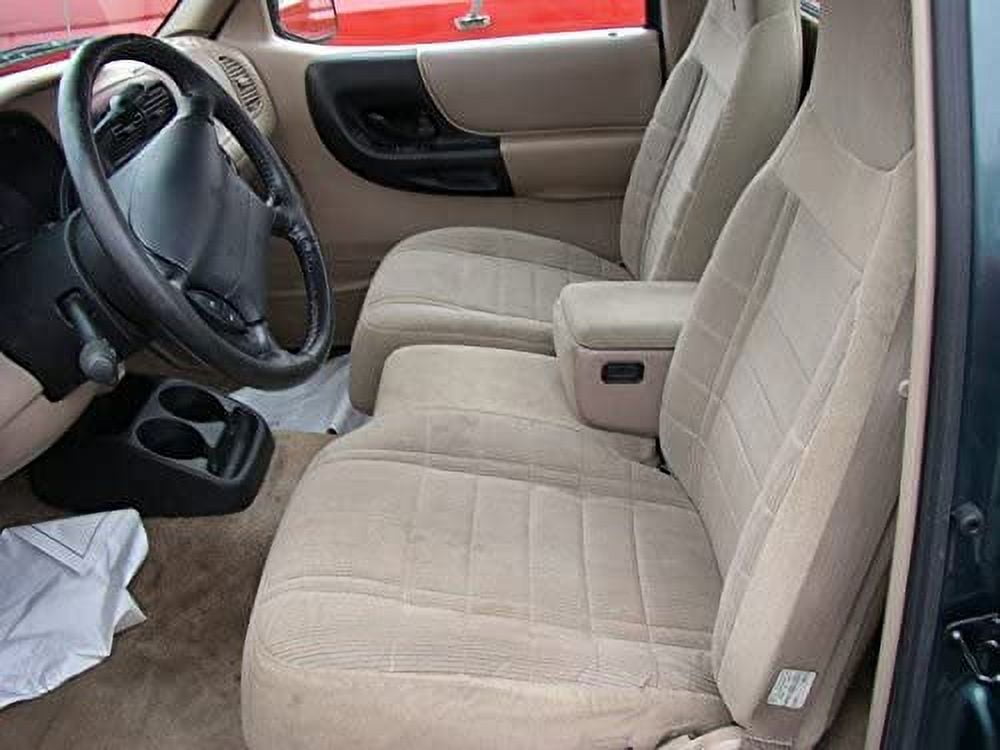 Durafit Covers Velour 60/40 Split Bench Seat Cover with Opening Console ...