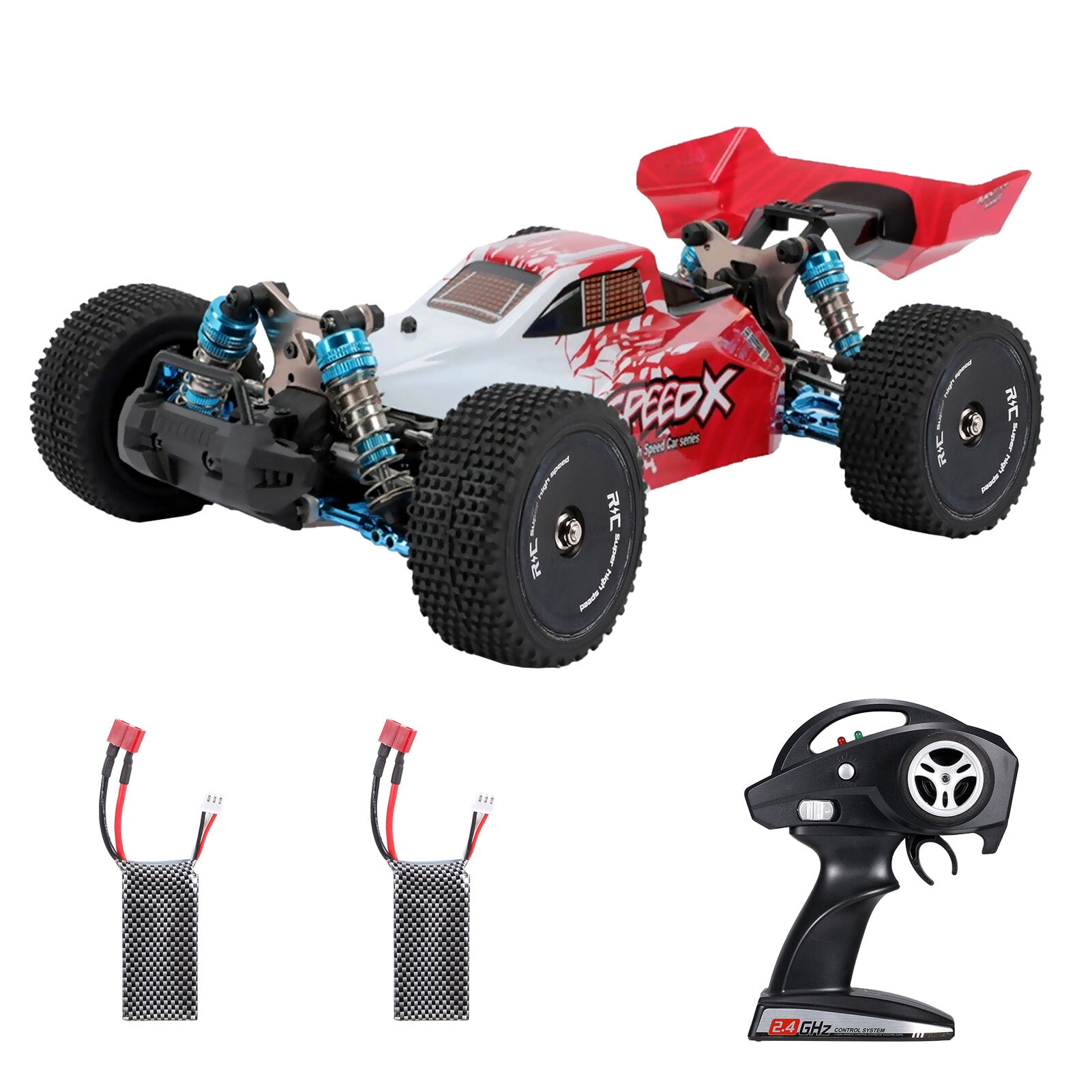 F16 1/14 RC Car Alloy Frame 4WD Off-road Car 60km/h High Speed Racing ...