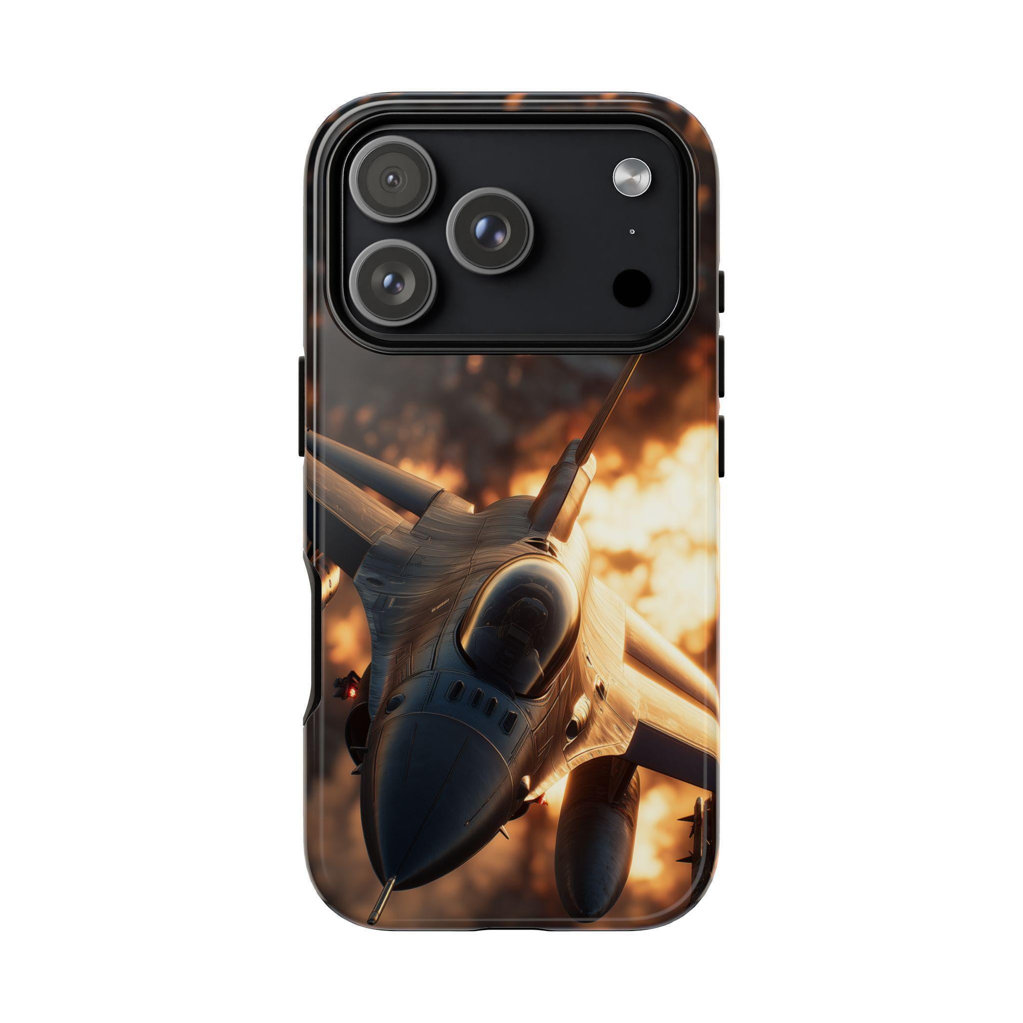 F16 Jet Fighter Military Plane High Speed Aviation Phone Case 17 16 15 ...