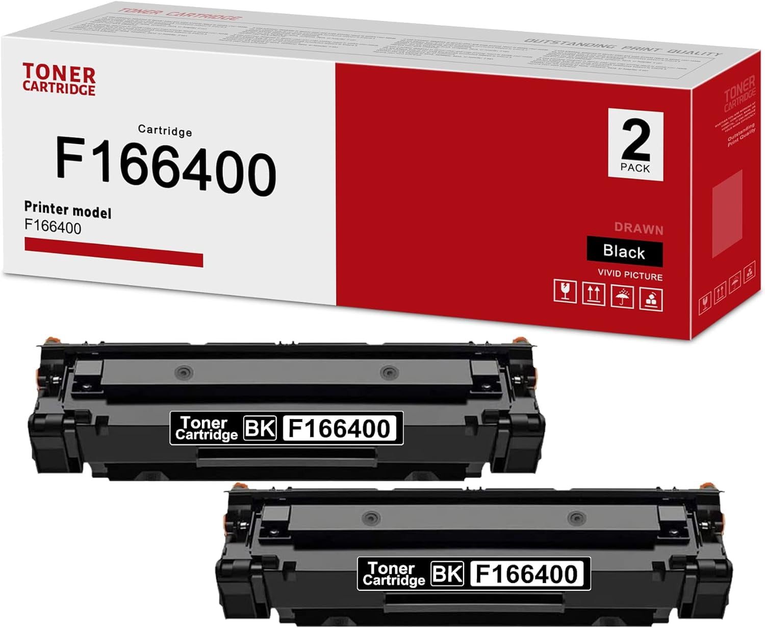 F166400 Toner Cartridge Replacement for Canon F166400 Cartridge Printer ...