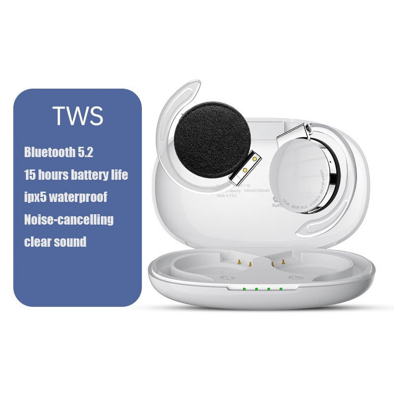 F2 Tws Wireless Headset Noise-cancelling Night Running Light Luminous ...
