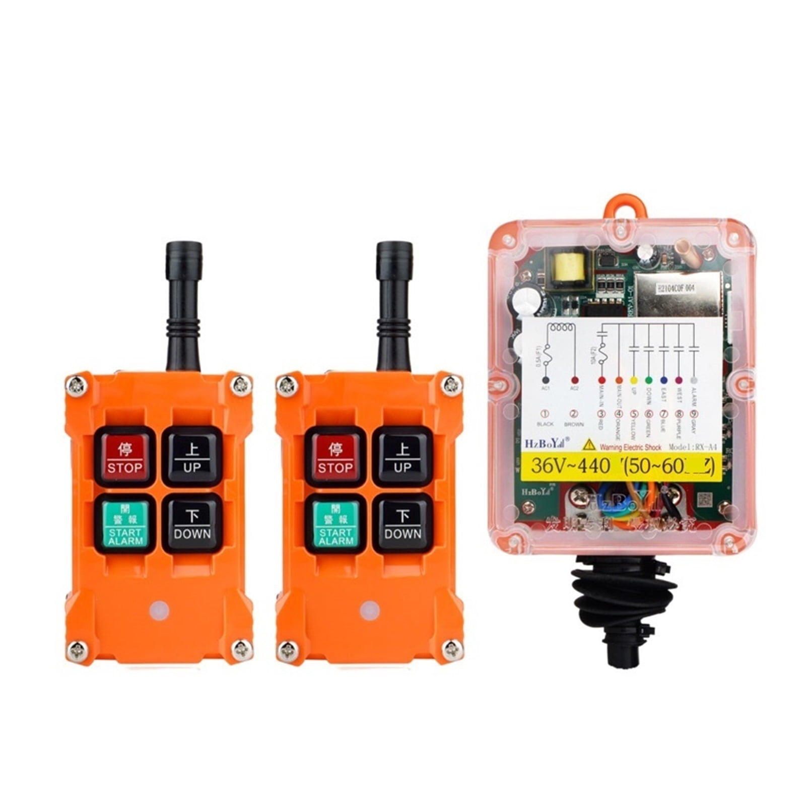 F21-2S Hoist Crane Transmitter And Receiver Industrial Remote Control ...