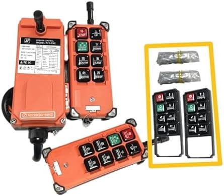 F21-E1B Industrial Remote Control(220V 50-60HZ 1T1R) - Walmart.com