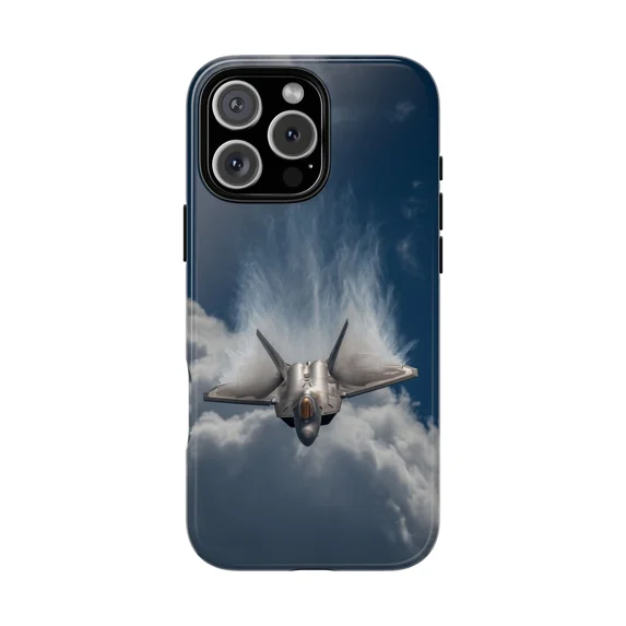 F22 Raptor Jet Plane Fighter Military Phone Case for iPhone 11 12 13 14 ...