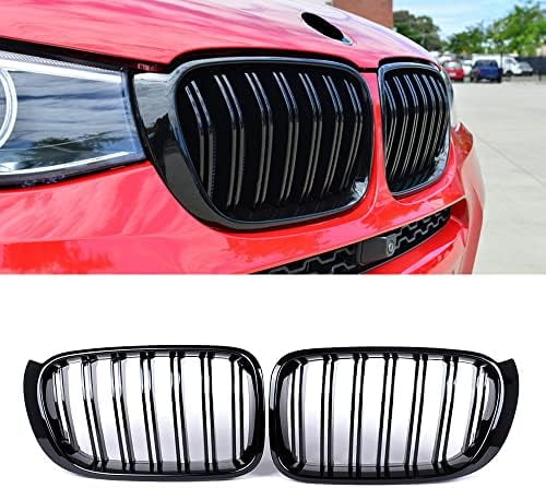 F25 Grill Compatible with BMW 2015-2017 X3 F25, 2015-2018 X4 F26 Front ...