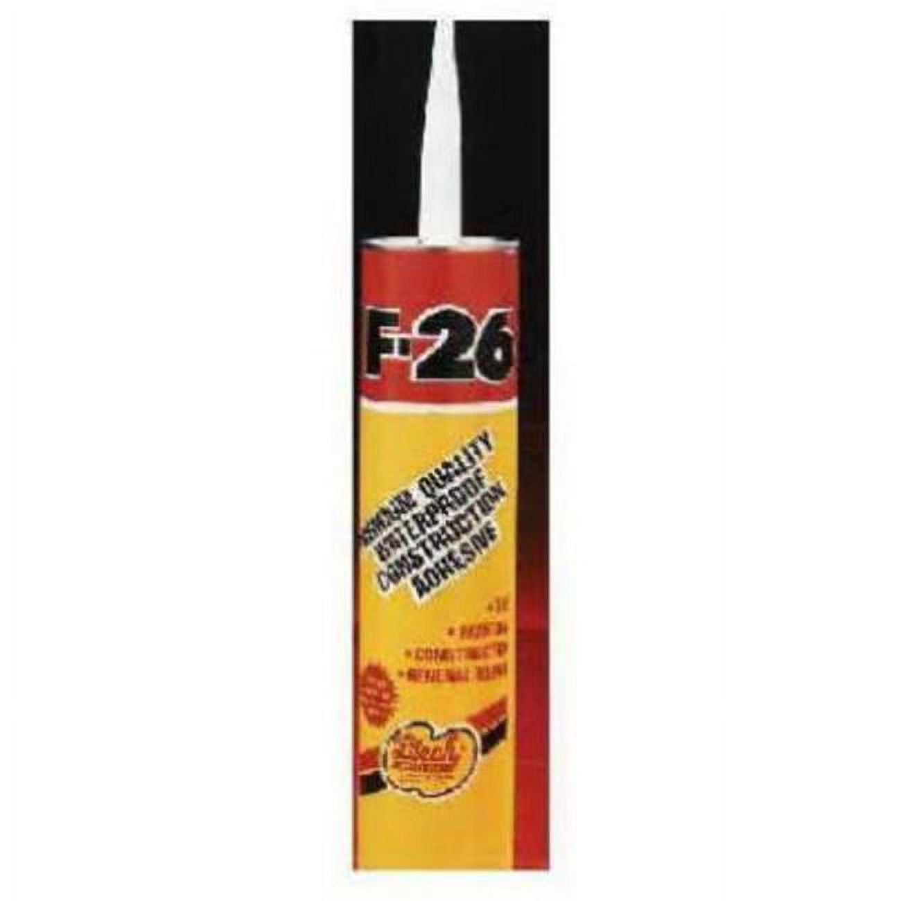 Leech F-26 28 Oz. Construction Adhesive F26-34 Pack of 12 - Walmart.com