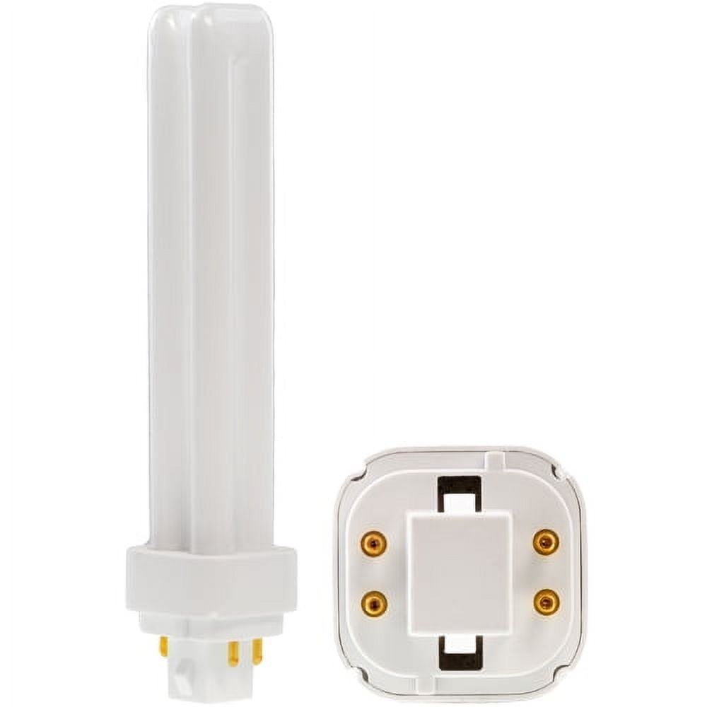 Current Plug-In CFL Bulb,4100K,26W,17,000 hr F26DBX/841/ECO4P - Walmart.com
