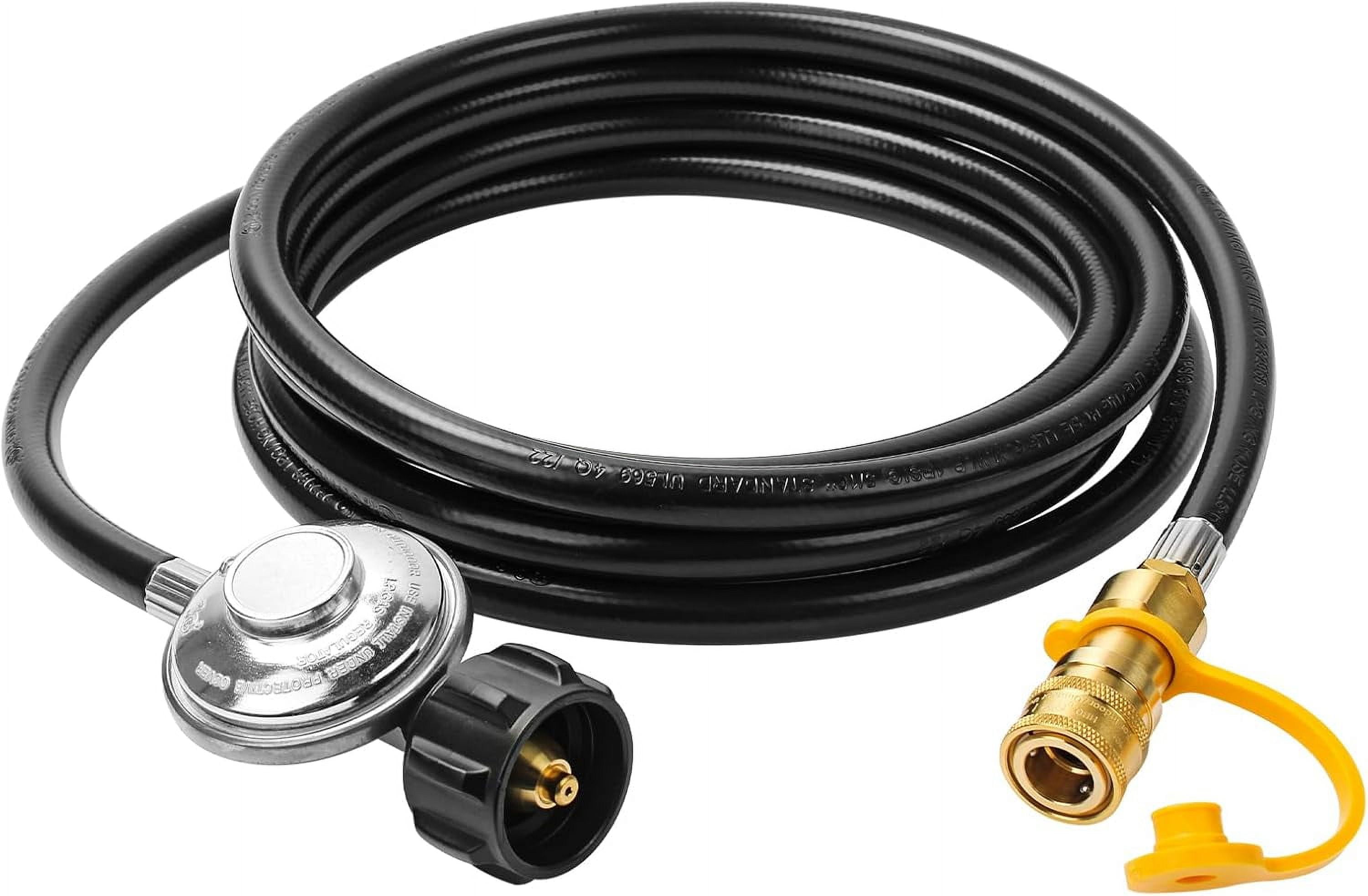 F271803 12ft Propane Hose with Regulator Fit for Mr. Heater Big Buddy 3 ...