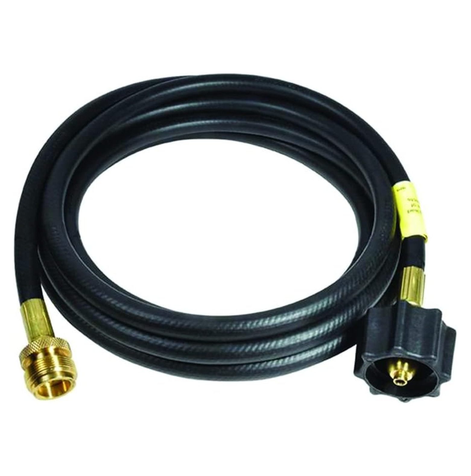 F273703-144 12-Foot Propane Hose Assembly, Nut x 1 by 20 Male Throwaway Cylinder Thread ...