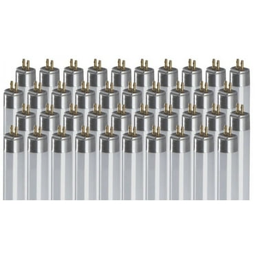Luxrite F54T5/841/HO 54W 46 Inch T5 Fluorescent Tube Light Bulb, 4100K ...