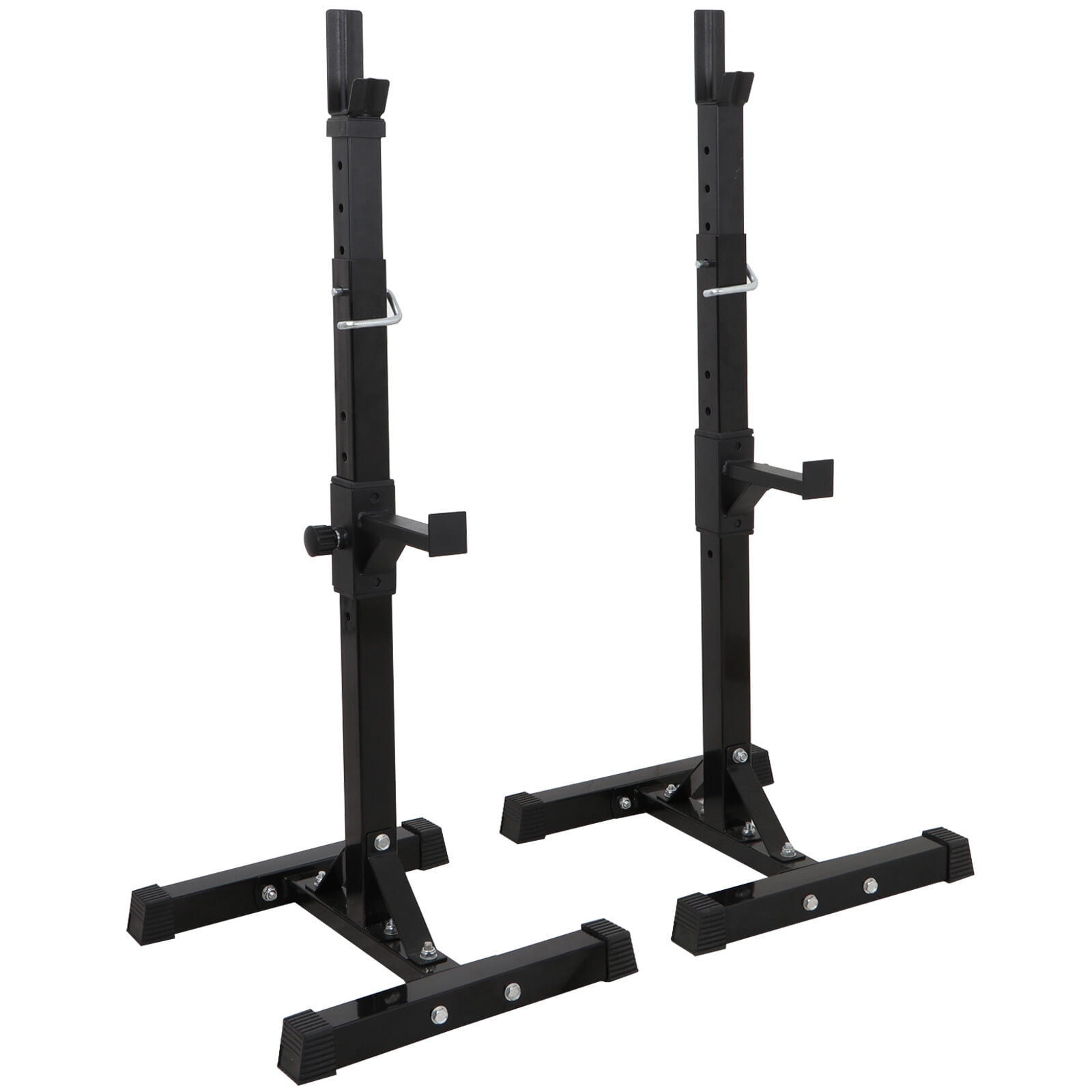 F2C Power Weight 550LBS Adjustable Squat Rack with Safety Pins - Heavy ...